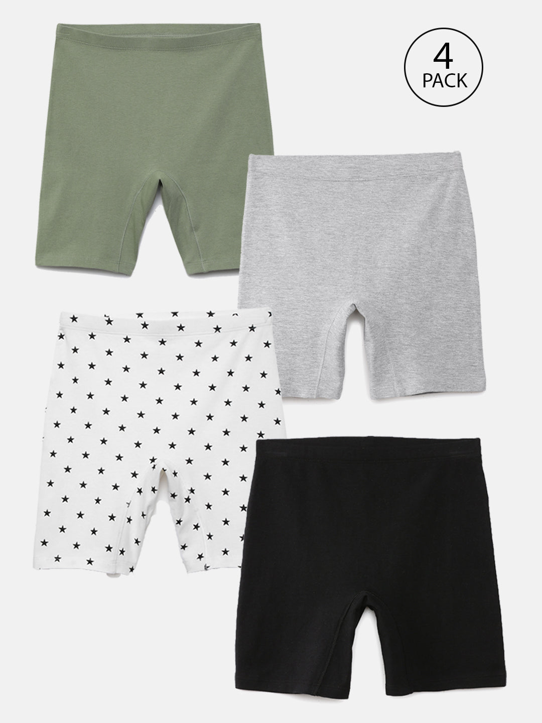 GIRLS INNERSHORTS, PACK OF 4 – mackly