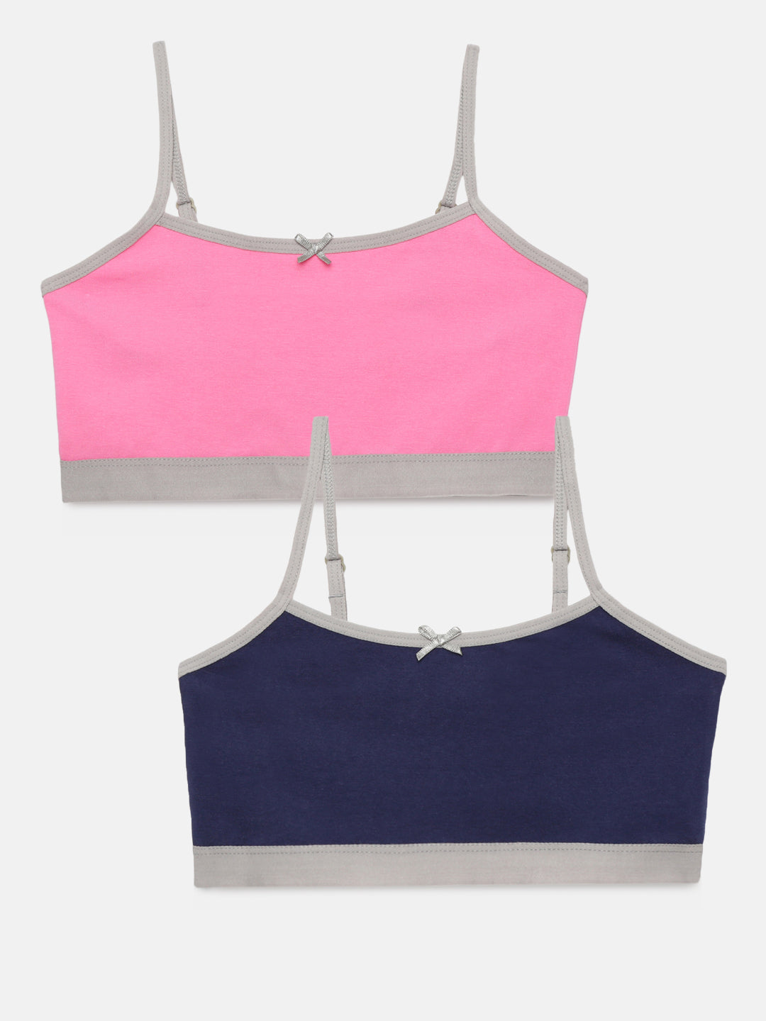Buy Pink / Navy Blue Kid's Trainer Bra For 10 -14 years Girls Online ...